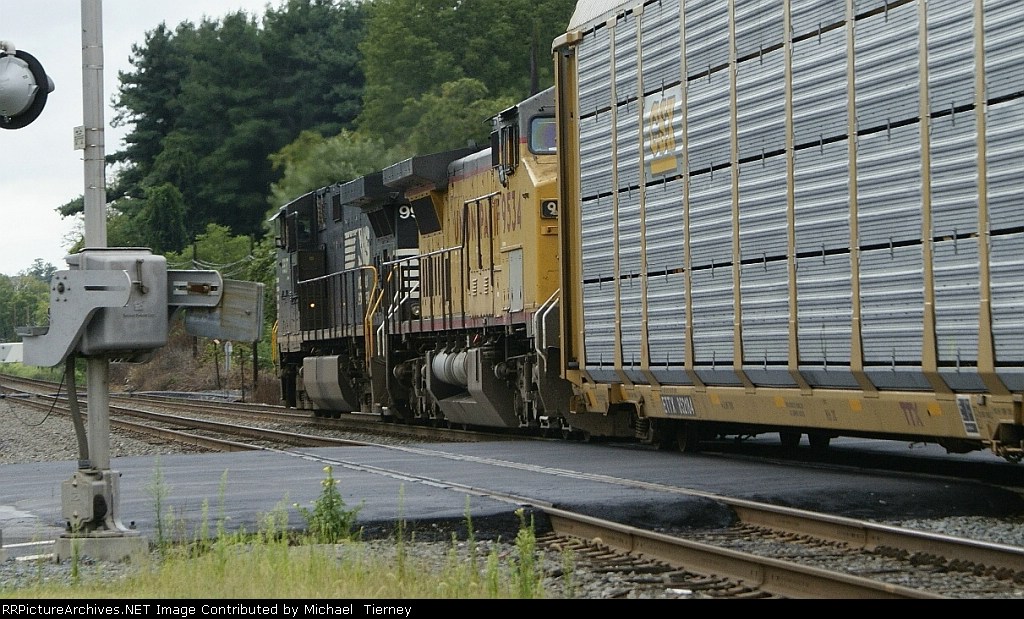 NS 11J with NS C40-9W 9937 & UP C41-8W at Macungie PA